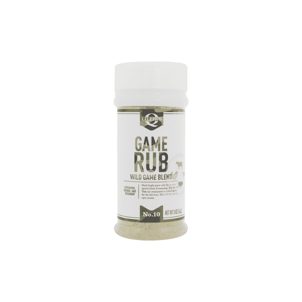 Game Rub Seasoning 5 oz